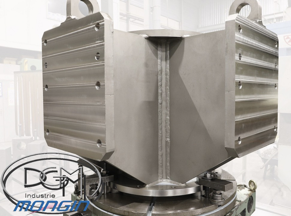 Réalisation Mécanosoudée Usinée / DGM Industrie / MONGIN